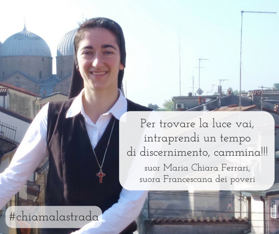 #chiamalastrada - Suor Maria Chiara Ferrari, suora Francescana dei ...